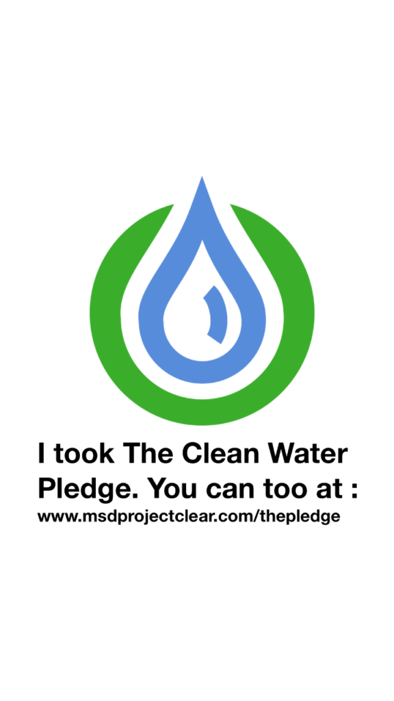 I took The Clean Water Pledge. You can too!